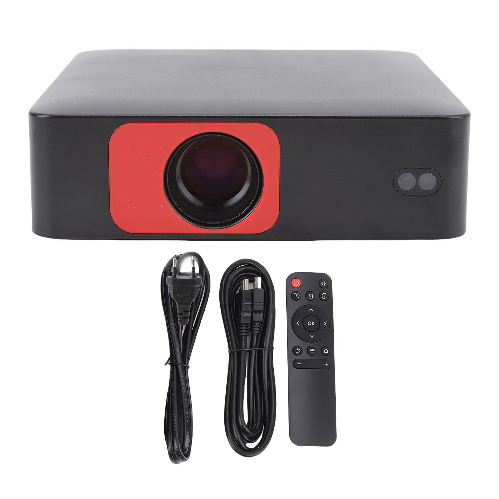 Портативный проектор 1080P LED источник света TFT LCD видеопроектор с пультом для дома кемпинга авто