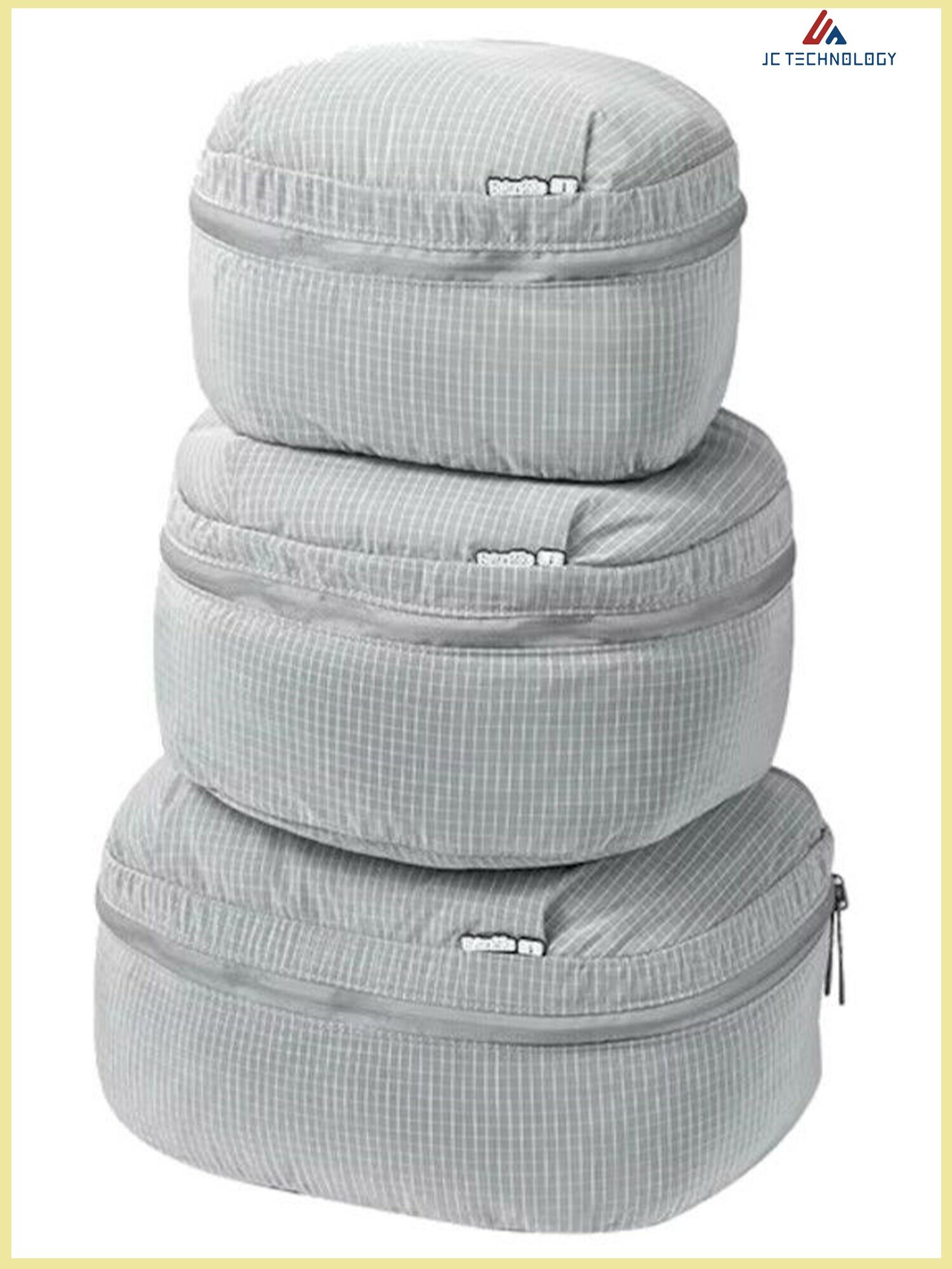 Эксклюзивный комплект из 3 серых органайзеров для рюкзака Naturehike Cloudpouch