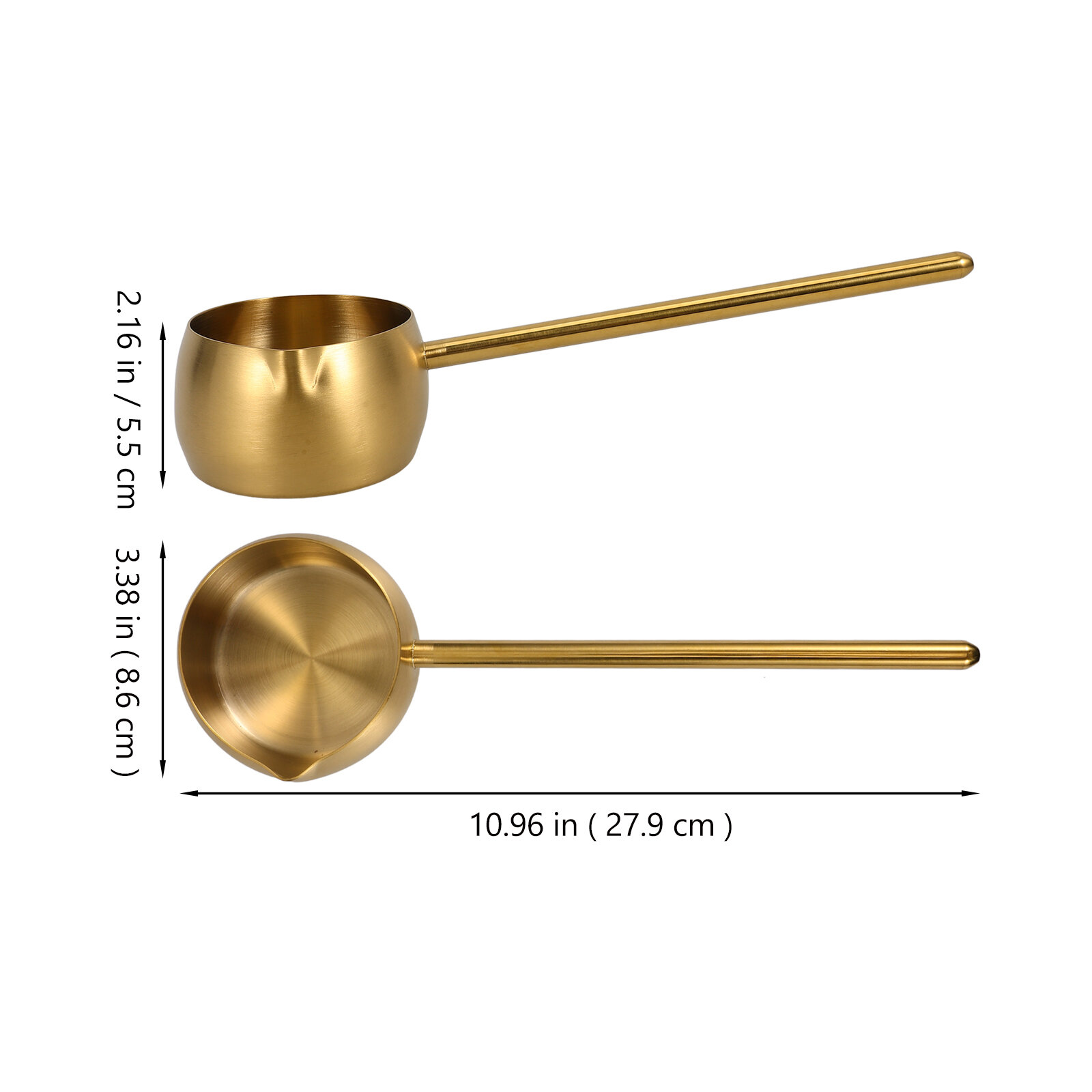 Ложка Для Масла Из Нержавеющей Стали Practic 250Ml 27.90X8.60X5.50Cm