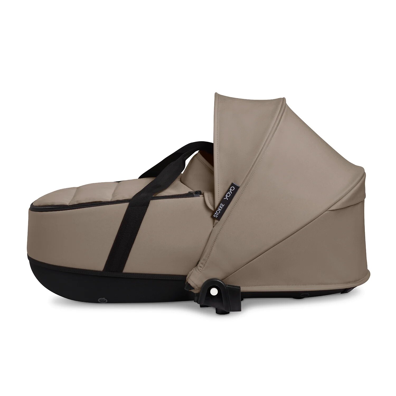 Люлька для коляски Stokke YOYO Newborn Shell, цвет Taupe (Бежевый), артикул производителя 646304