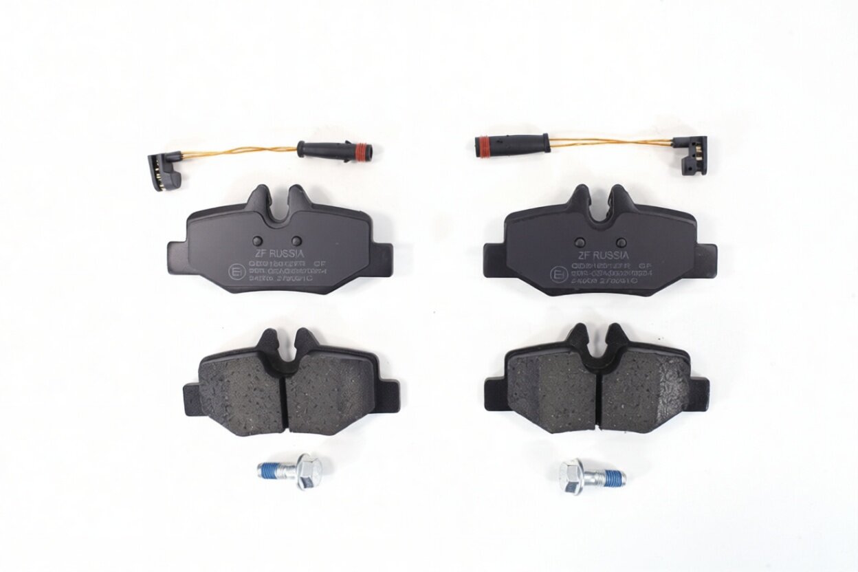 Колодки тормозные дисковые(аналог TRW GDB1601) GDB1601ZFR ZF Russia арт. GDB1601ZFR