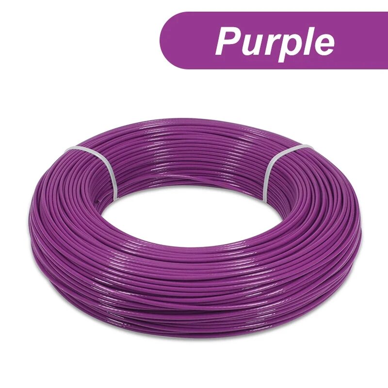 Медный провод посеребренный Purple, 20AWG, 50 метров