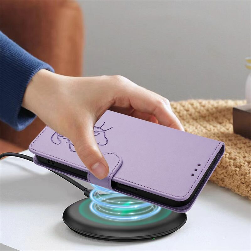 Чехол книжка для Самсунг Галакси S22 Plus и S22+ 5Г ( Samsung Galaxy S22 Plus и S22+ ) кожаный с магнитной застежкой, с функцией подставки, коротким шнурком
