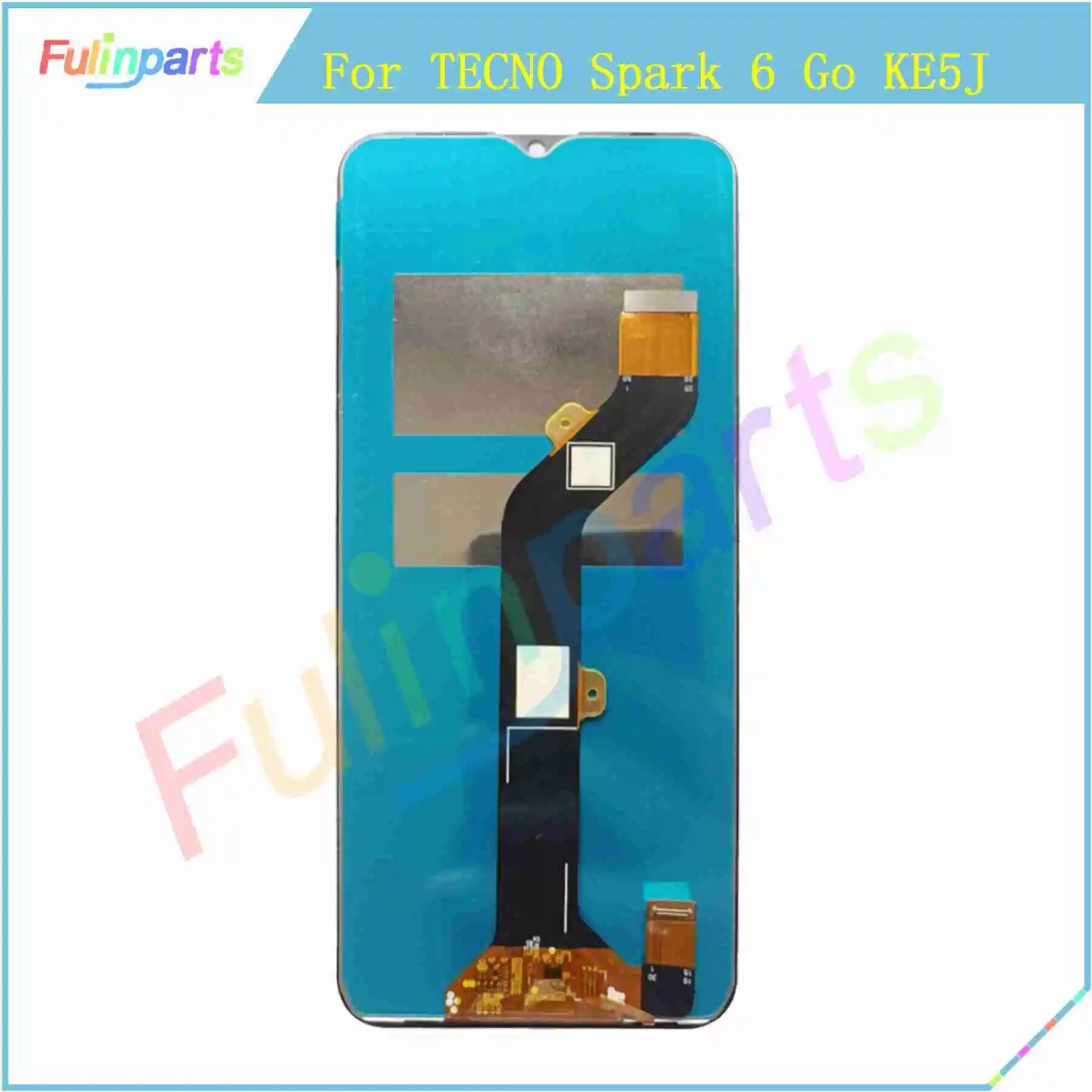Дисплей TECNO Spark 6 Go KE5J, без рамки