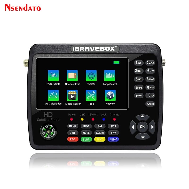 Ibravebox V10 Finder Max Max+ Спутниковый искатель сигнала EU Plug, V10 Max 2