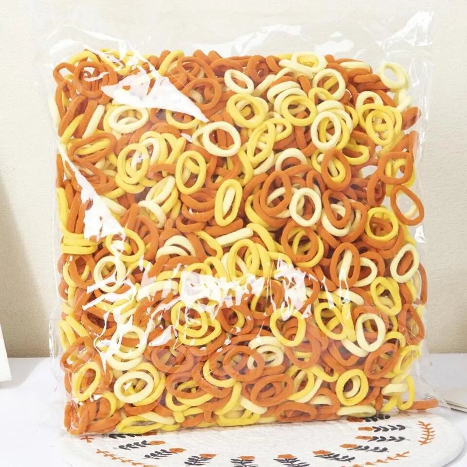 Детские резинки для волос 500pcs, 7