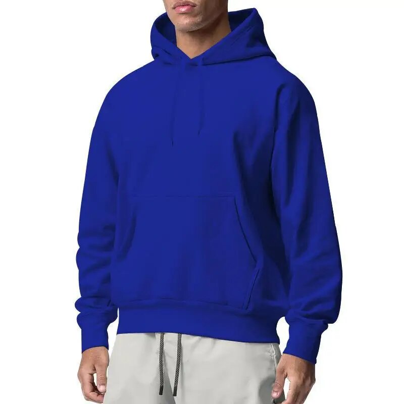 Мужской синий худи Royal Blue, 4XL
