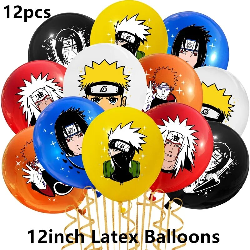 12 шаров Naruto с героями аниме