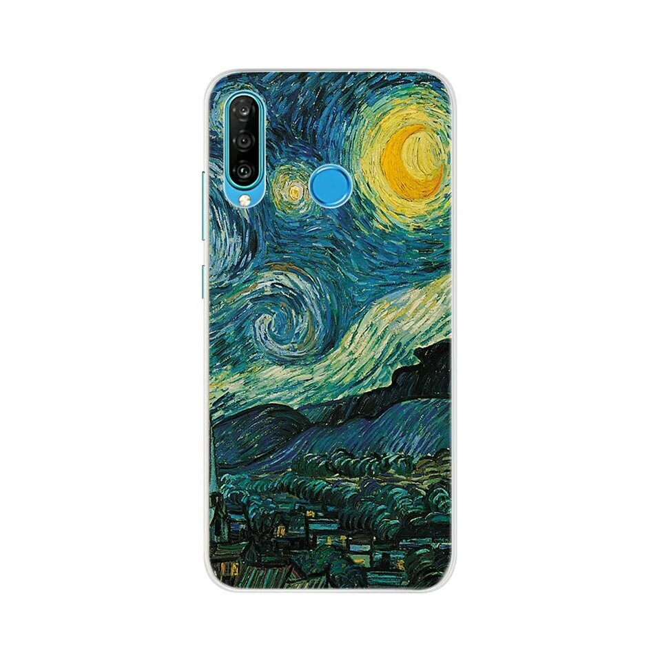 Силиконовый чехол для Huawei P30 Lite, Цвет: Абрикос