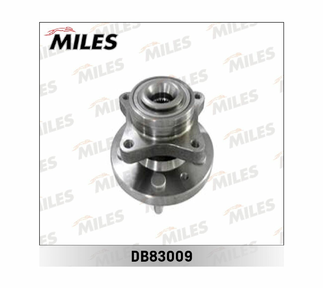 Ступица с подшипником передняя, LAND ROVER DISCOVERY/RANGE ROVER 04-, MILES DB83009
