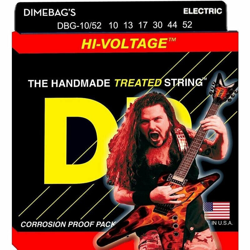 Струны для электрогитар DR DBG-10/52 DIMEBAG DARRELL