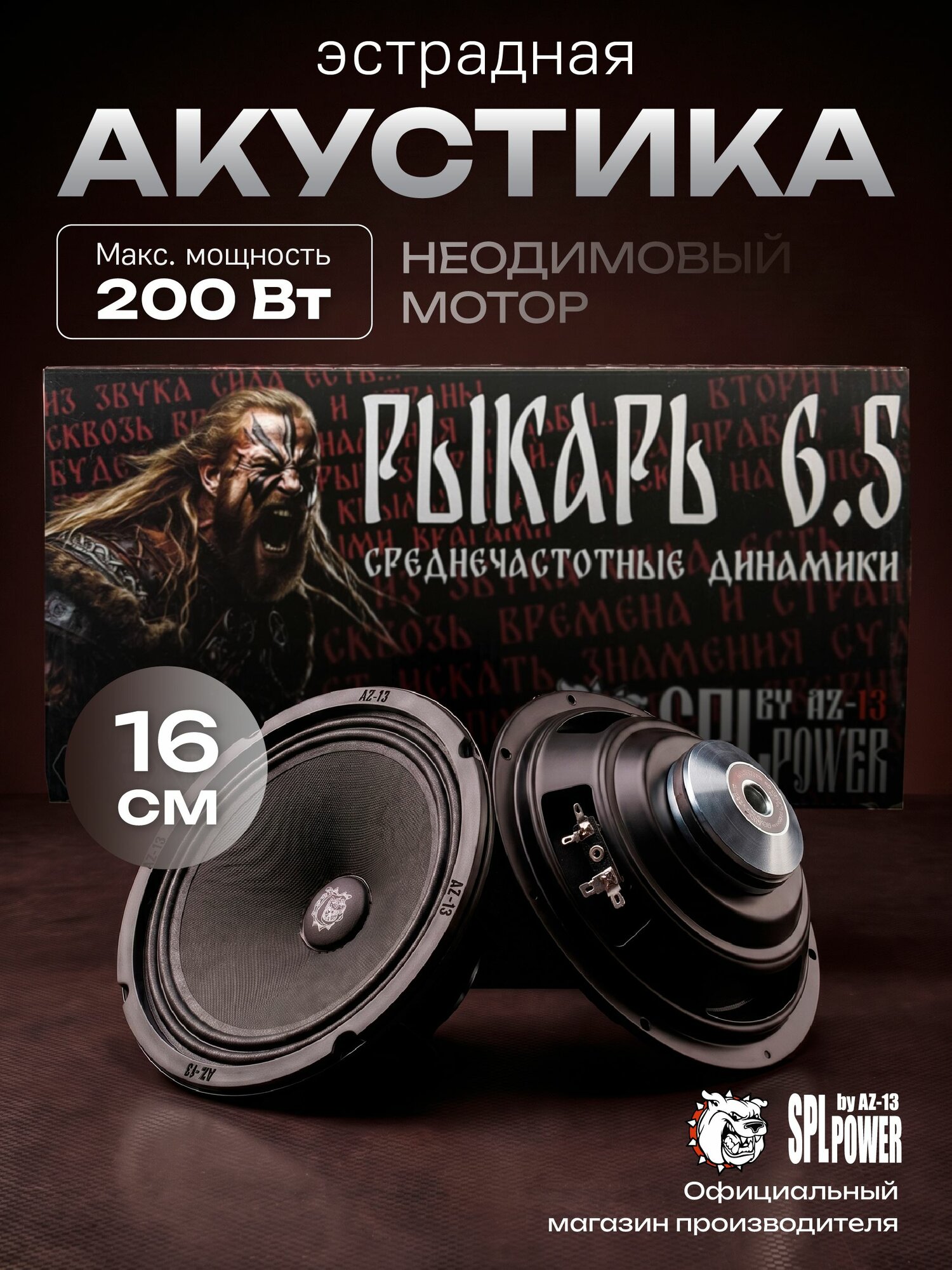 Автомобильные динамики Рыкарь 6.5 НЕО
