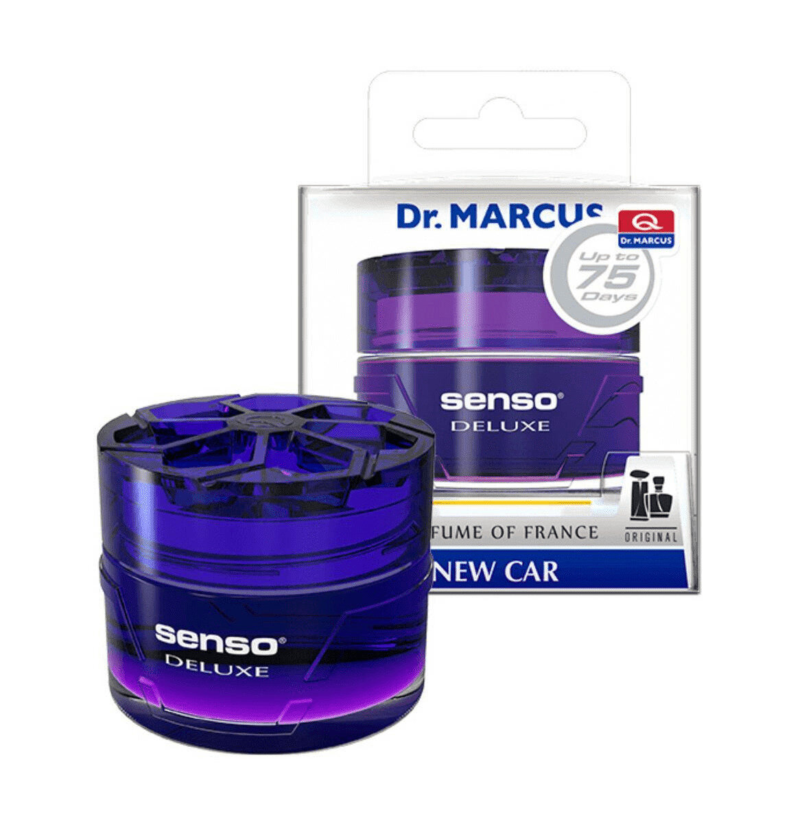 Ароматизатор автомобильный Dr.Marqus Senso Deluxe New Car Новая машина арт. 311