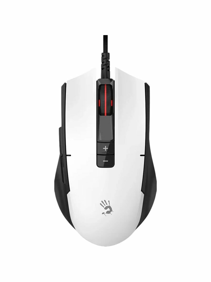 Игровая мышь A4Tech Bloody ES8 ES8 PANDA WHITE