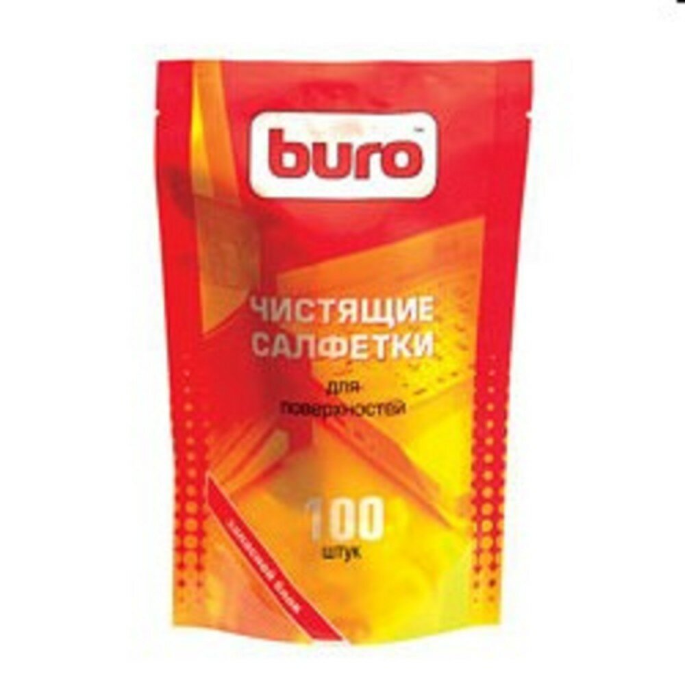 Buro Запасной блок к тубе с чистящими салфетками для поверхностей BU-ZSURFACE 100 шт. 817447