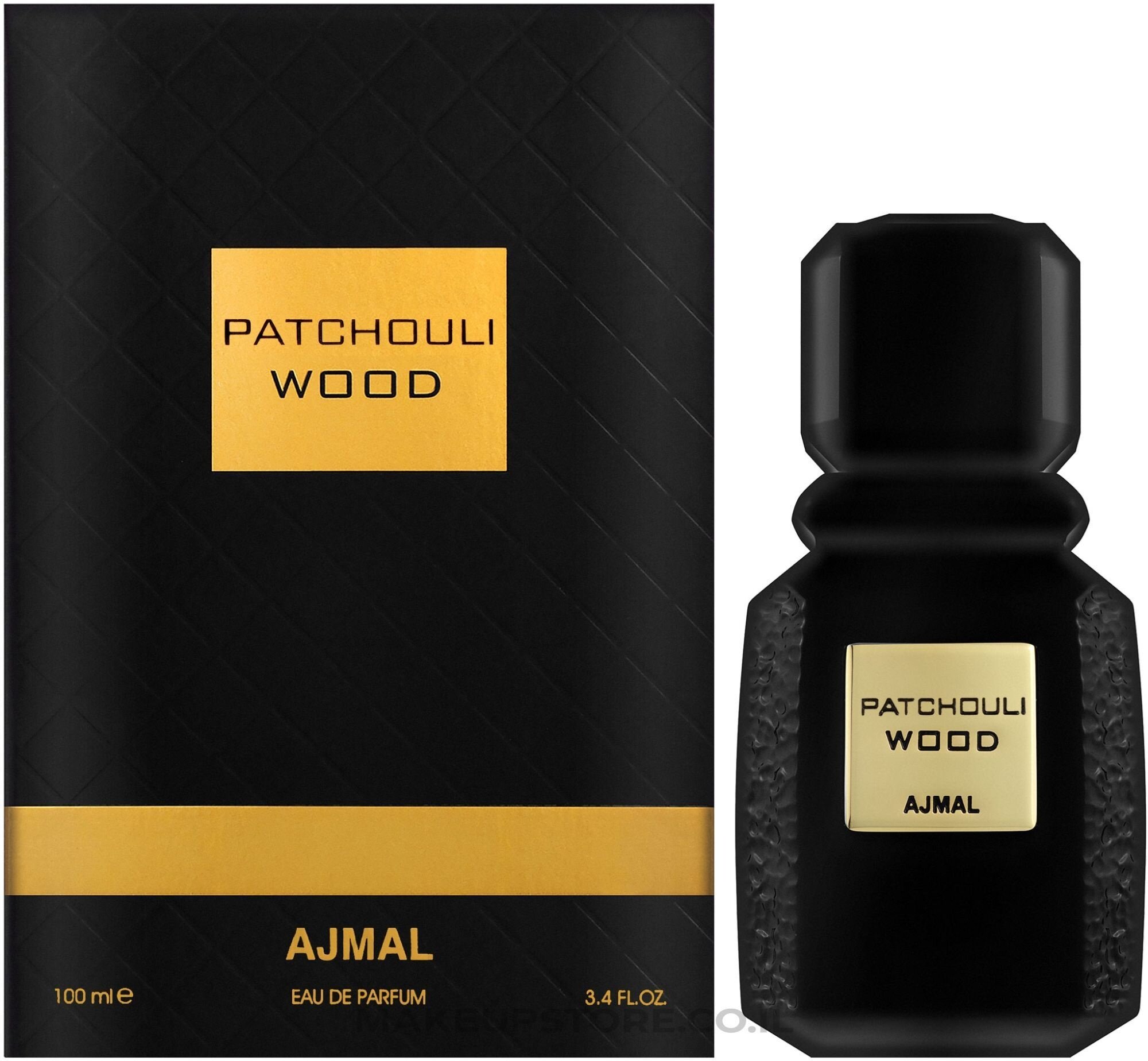 AJMAL Patchouli Wood 100 мл парфюмерная вода унисекс, древесные, пряные