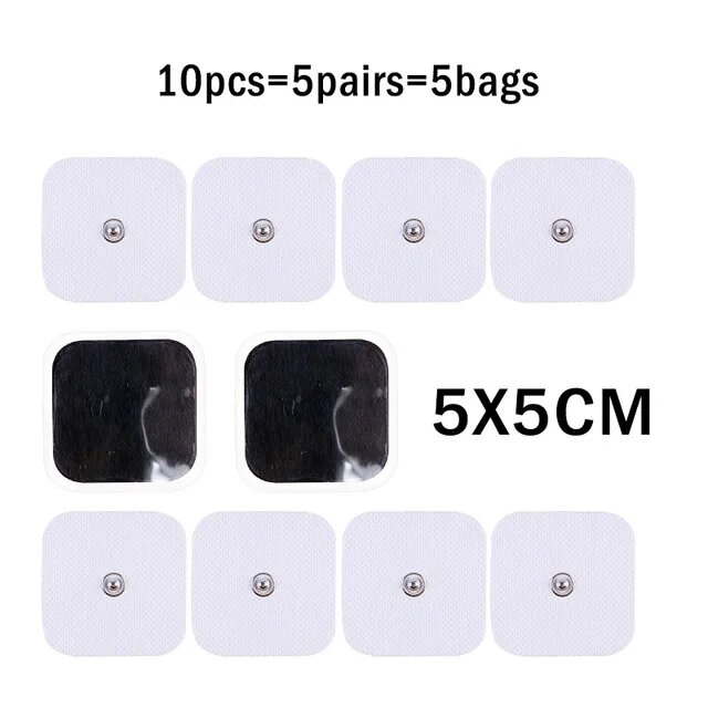Электродные подушечки 5x5 см (10 шт)