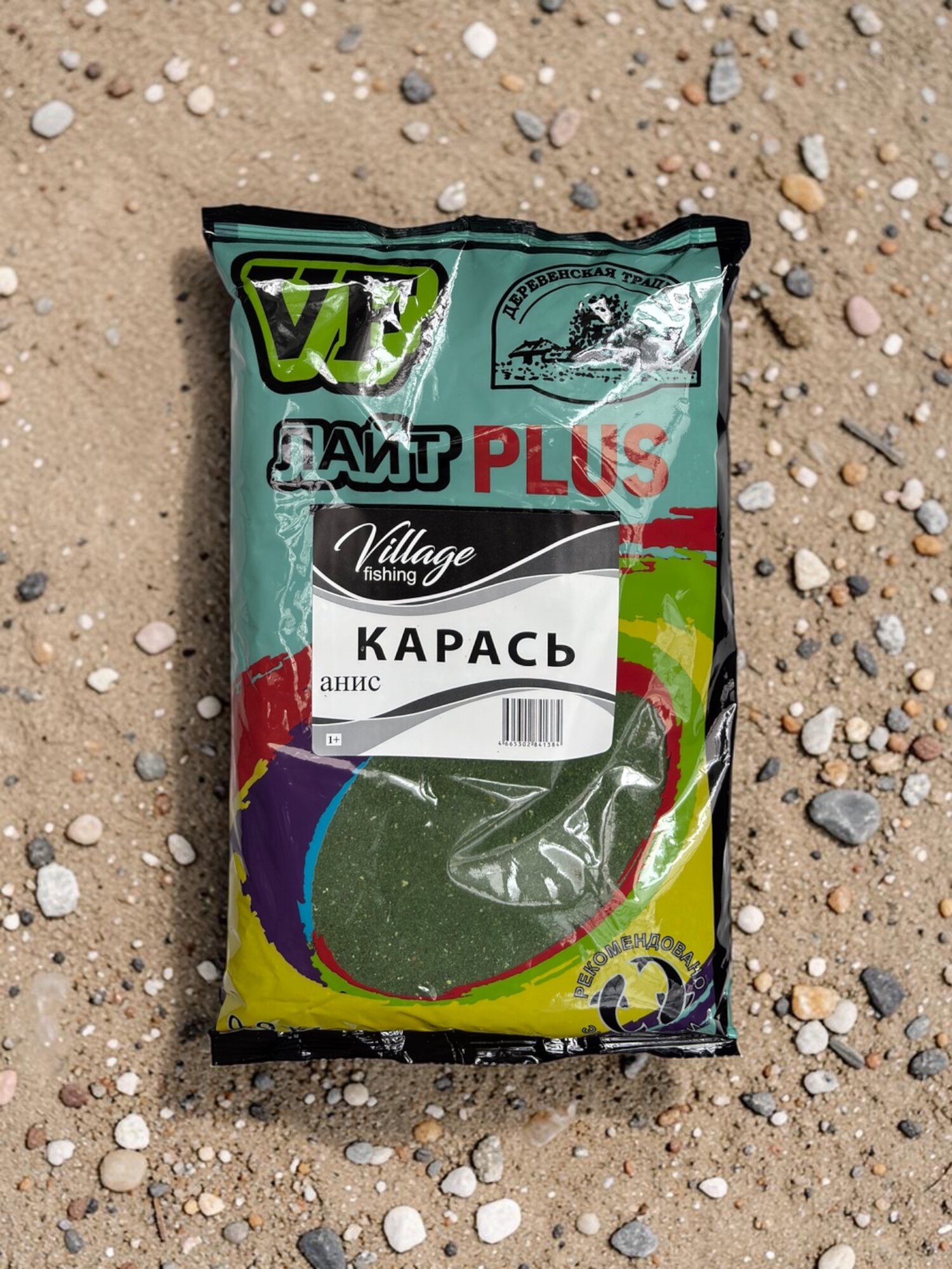 Прикормка VF Деревенская Трапеза Лайт Plus Карась Анис 900 г