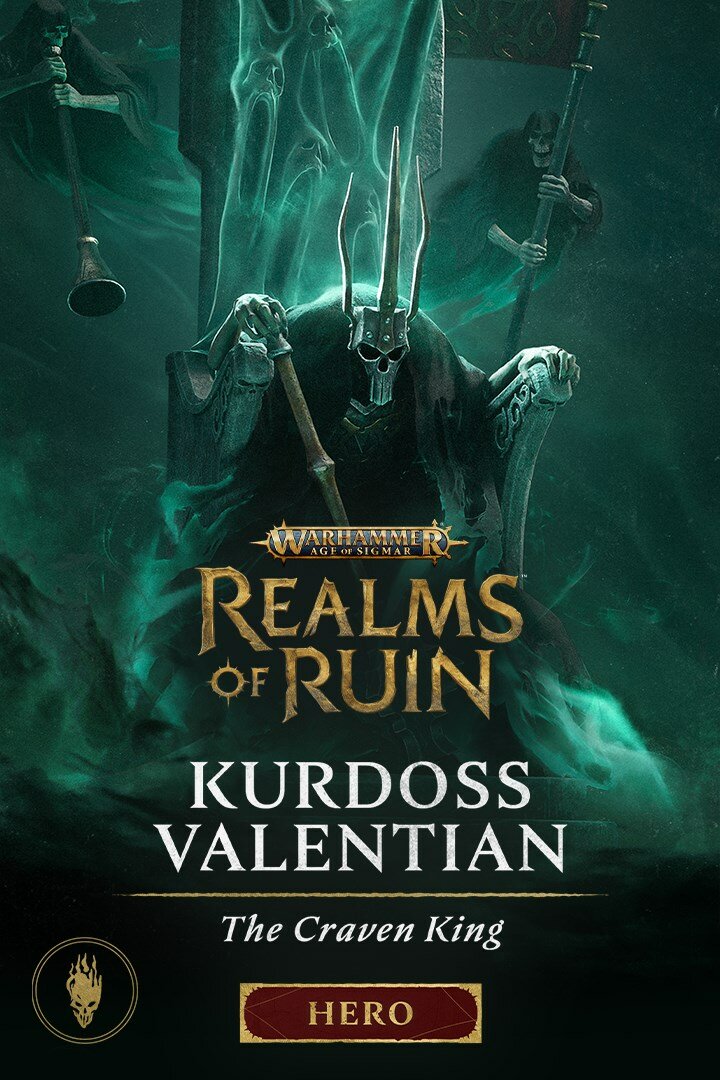 Warhammer Age of Sigmar: Realms of Ruin - Kurdoss Valentian, The Craven King — дополнение (DLC) для Xbox