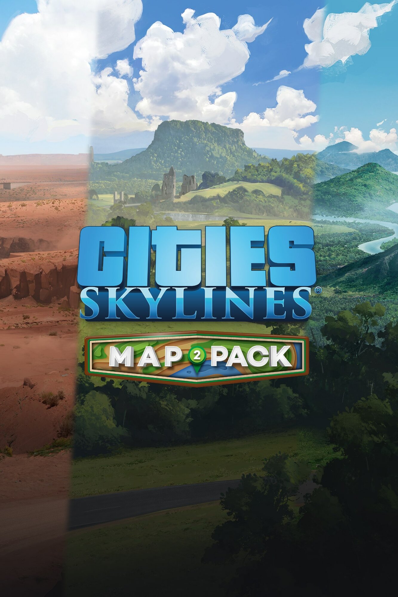 Cities: Skylines - Content Creator Pack: Map Pack 2 — Content Creator Pack Map Pack 2 — дополнение (DLC) для Xbox / Microsoft Store · Xbox Series X|S · цифровой ключ · нужна базовая игра