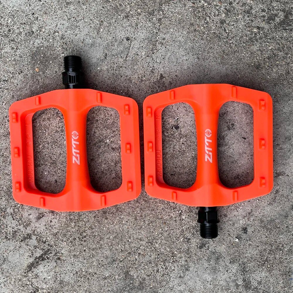 Педали ZTTO оранжевые Ultralight 218г
