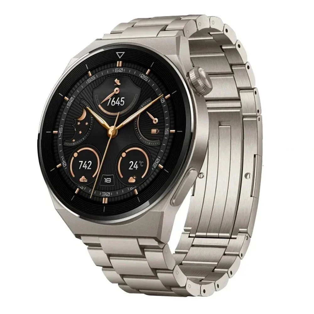 Титановый ремешок FancyWrist для Huawei Watch GT 6 5 4 Pro Huawei GT6Pro 46mm, Titanium