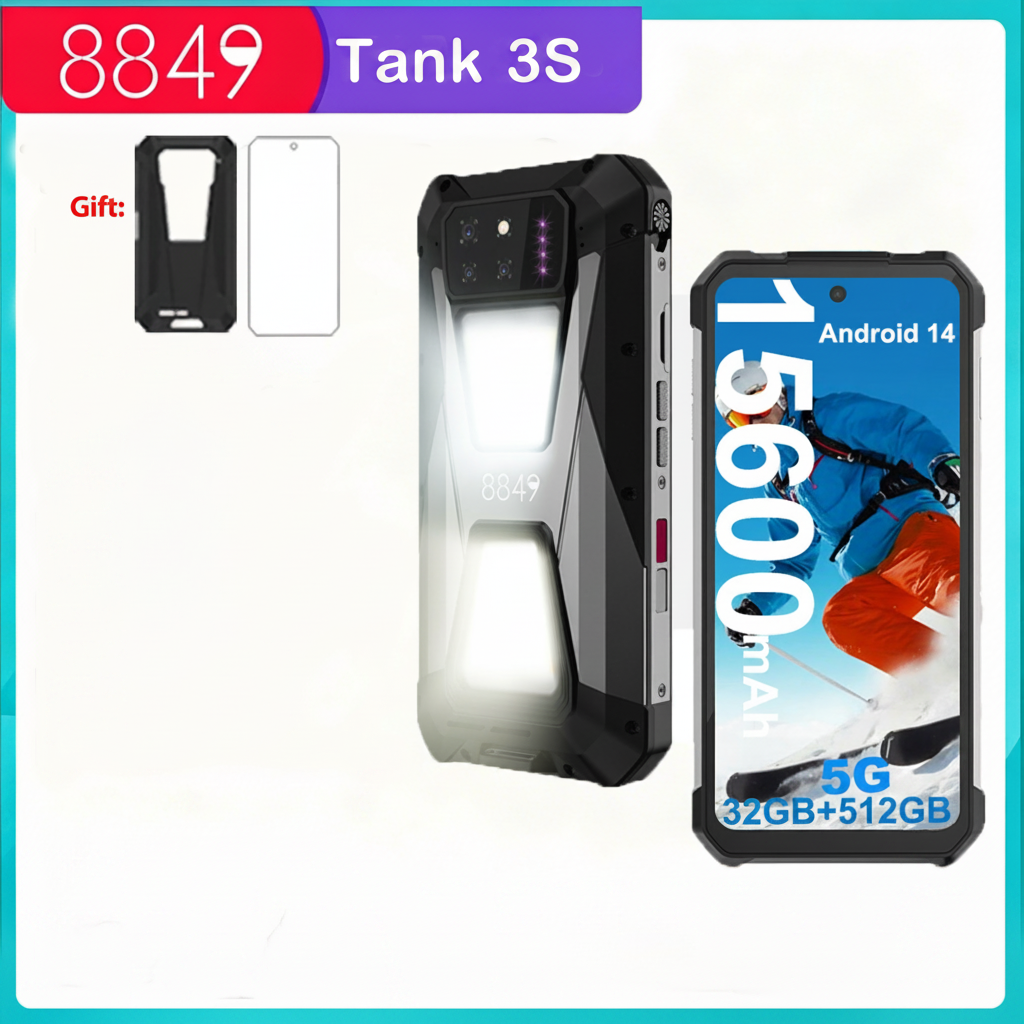 Смартфон unihertz 8849 Tank 3S, 12/256ГБ, global