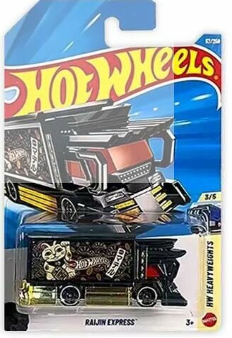 Машинка Mattel MODEL 1:64 RAIJIN EXPRESS Die-cast Alloy Model Collection Toy Children Gifts