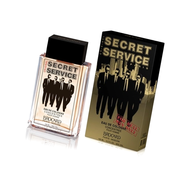 Туалетная вода для мужчин 100 мл / Brocard Secret Service - Брокард Секрет Сервис