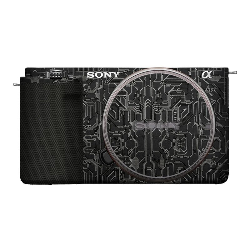 Защитная пленка для камеры Sony ZV-E10/E10l с золотым дизайном электрической схемы, 3M клейкая основа