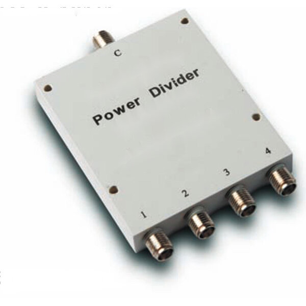 4-18GHz Insertion Loss 1.60dB SMA Connector 0° Power Divider