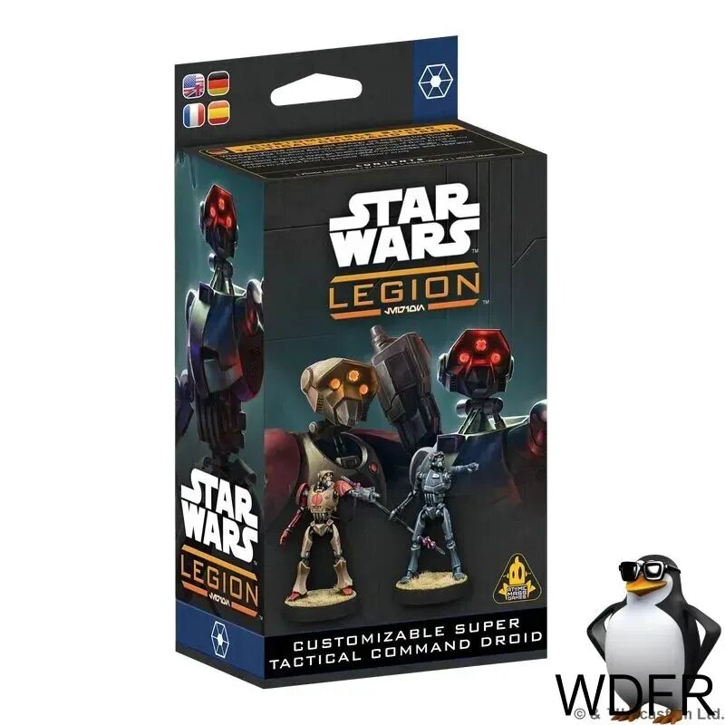 Легион Звездных Войн SWQ29 Star Wars: Legion - Customizable Super Tactical Command Droid