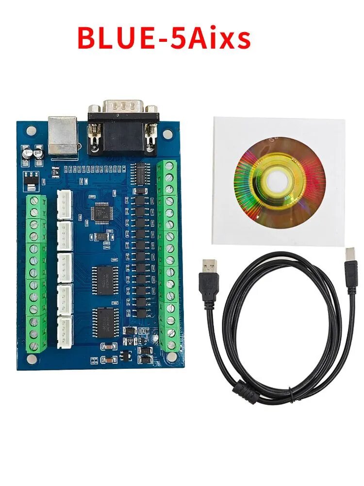 MACH3 USB ЧПУ 5 осей 100 кГц 12-24 В карта управления линейным движением STB5100 Разделочная доска