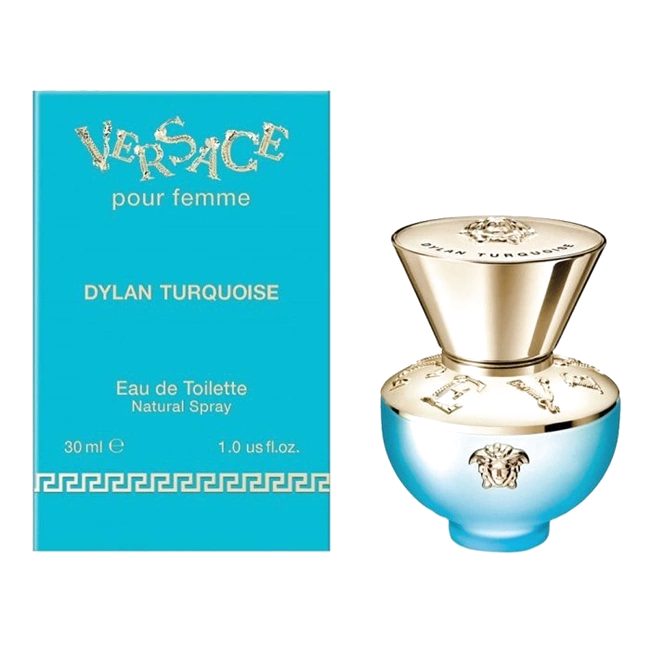 Туркуаз Пур Фем - аромат для женщин 30 мл / Versace Dylan Turquoise Pour Femme