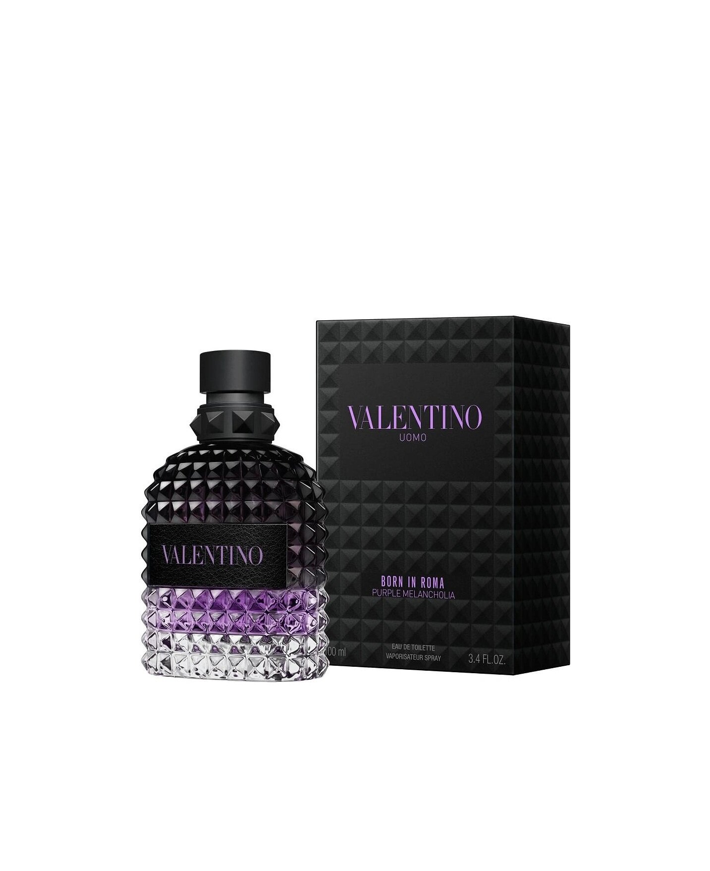 Valentino Uomo Born In Roma Purple Melancholia 100 мл туалетная вода мужская, древесные, фужерные