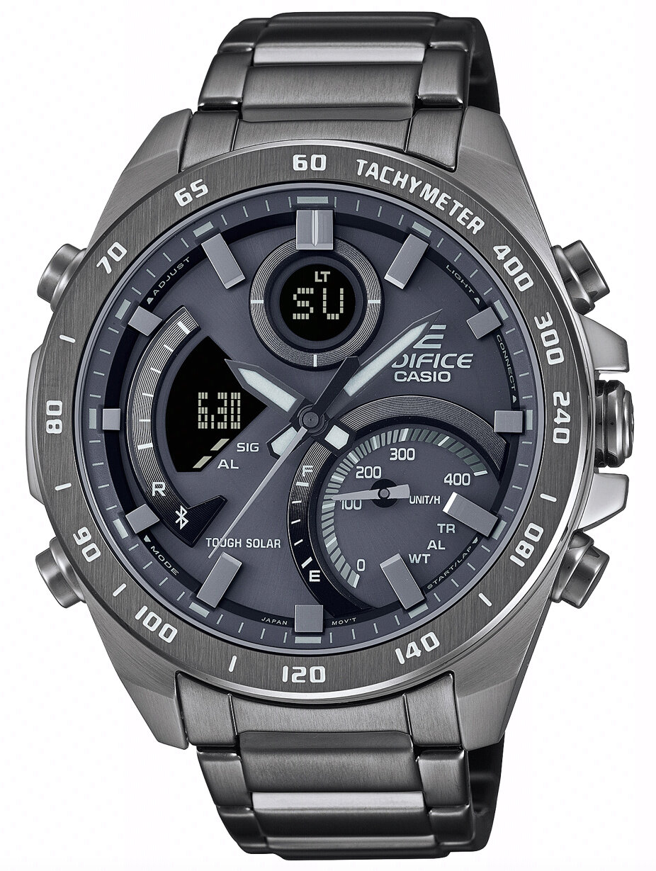 Наручные часы CASIO, серый, черный