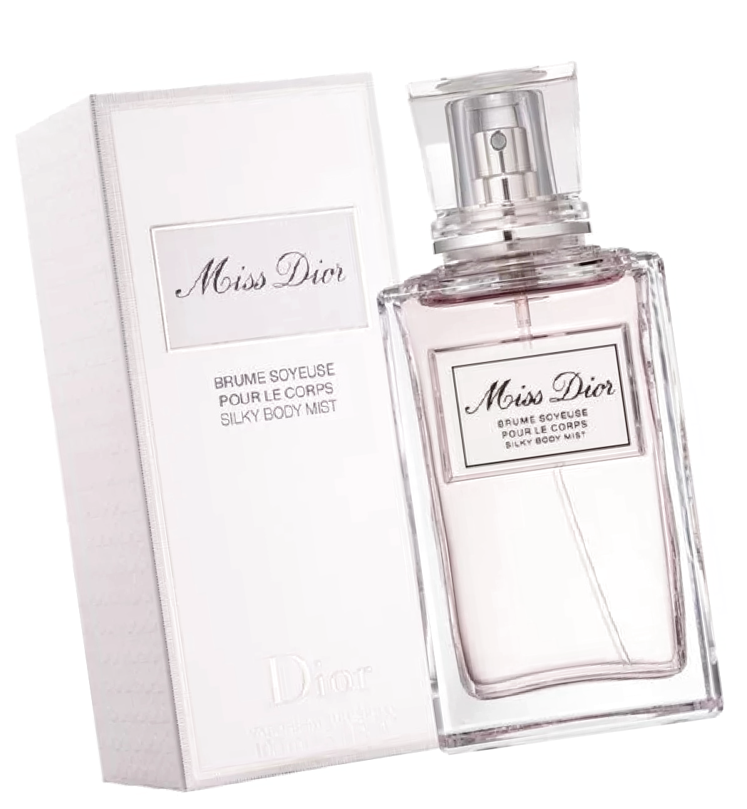 Кристиан Диор Мисс Диор дымка для тела 100 мл для женщин - Miss Dior Brume Soyeuse