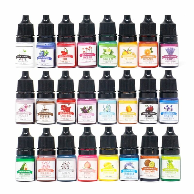 24 цвета, 5 мл набора color essence второго поколения