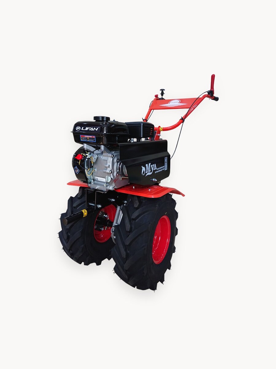 Мотоблок МБМ-2 МУЛ Lifan 7 л. с. (переключение скоростей на руле, на колесах 19*7-8)