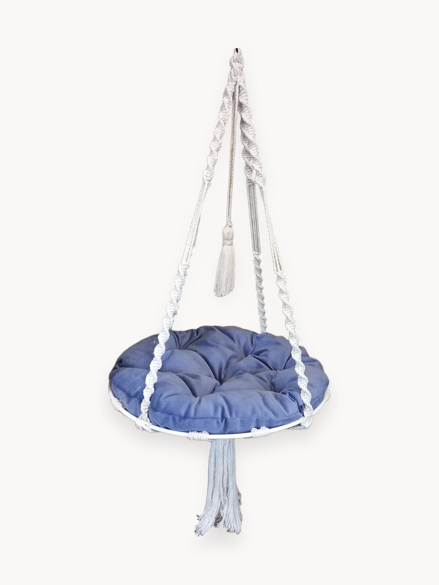 Подвесной гамак для животных с подушкой, d 40 см