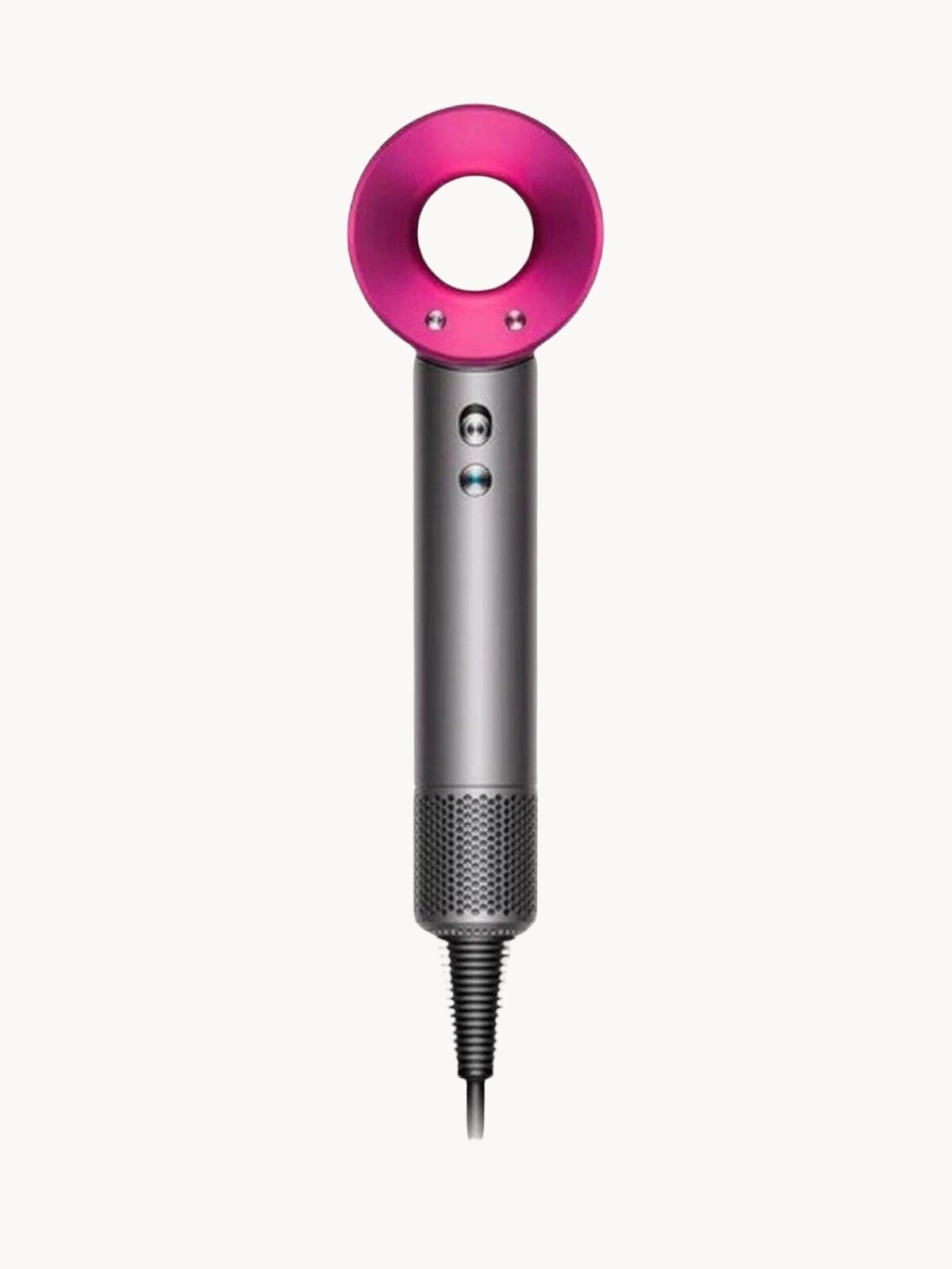 Профессиональный фен для волос 1600 Вт 5 магнитных насадок, ионизация воздуха, розовый