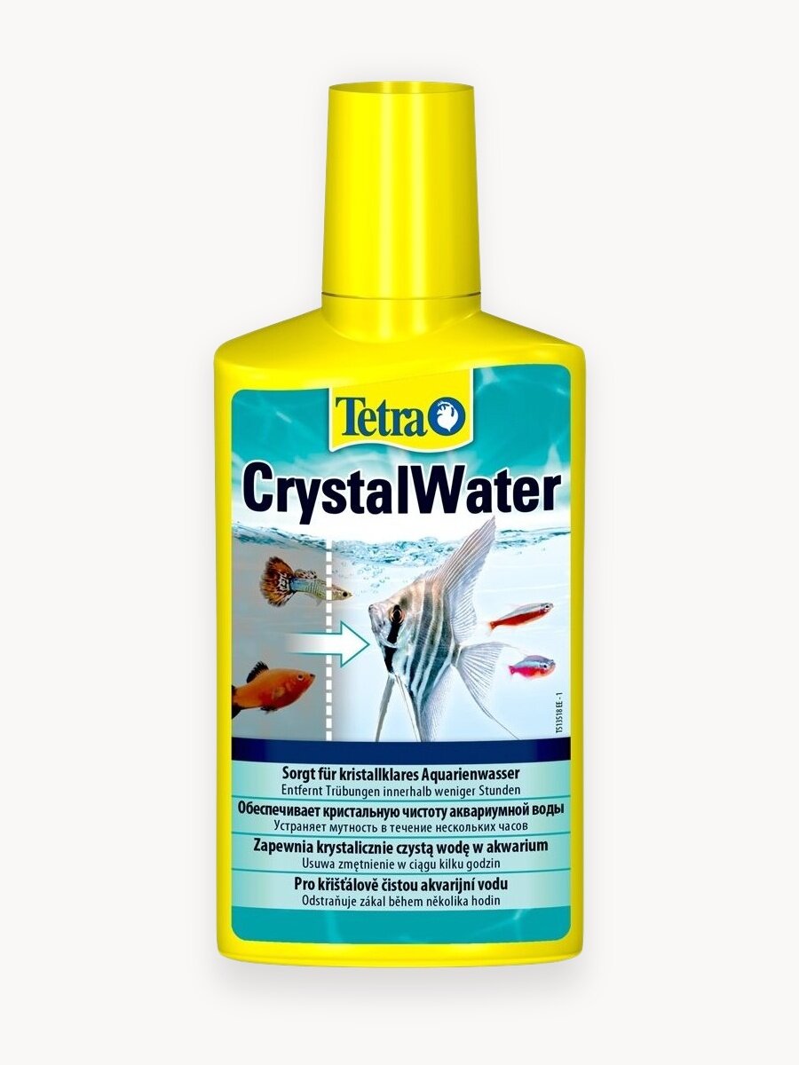 Средство для воды в аквариуме Tetra CrystalWater 250 мл, против помутнений