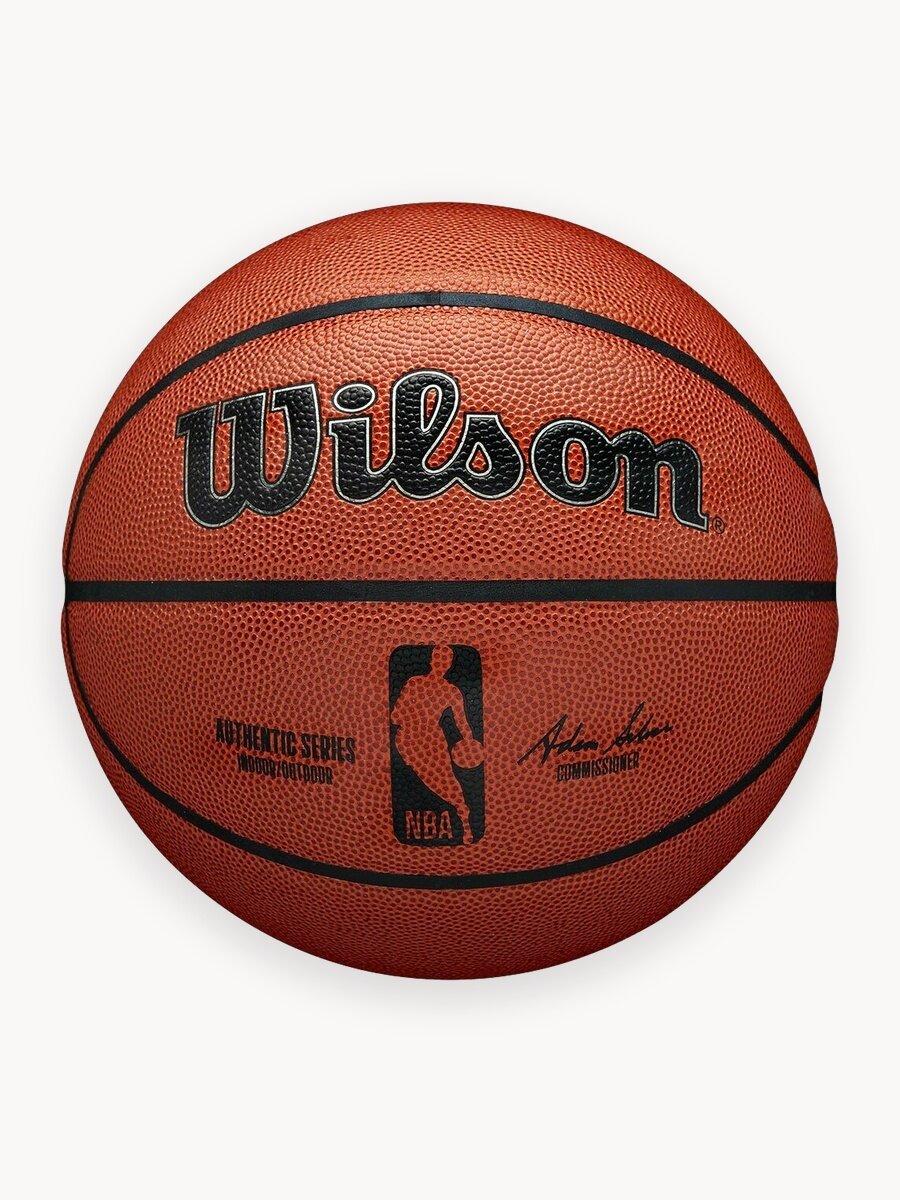 Мяч баскетбольный WILSON NBA Authentic, размер 7, арт. WTB7200XB07, полиуретан