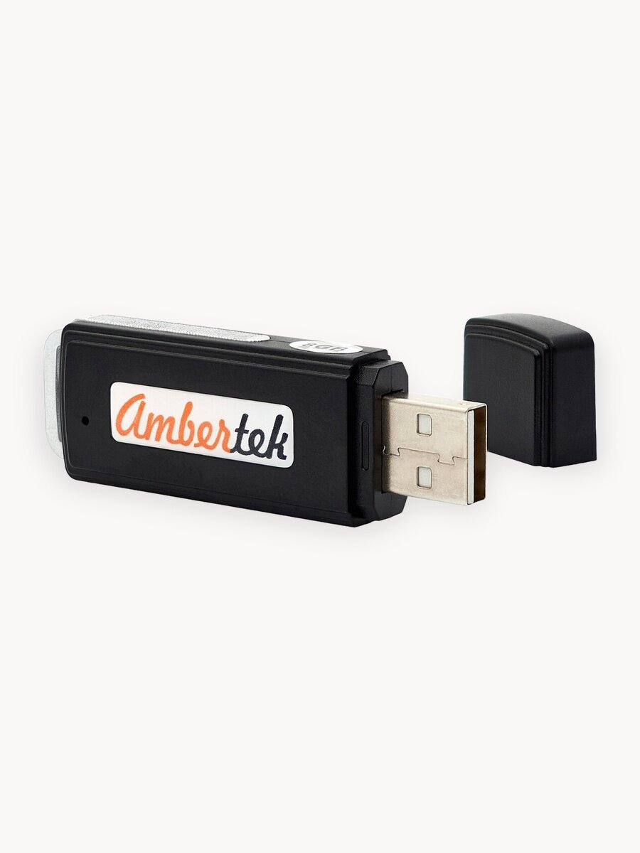 Мини диктофон Ambertek VR105 8GB с записью до 15 часов и датчиком шума