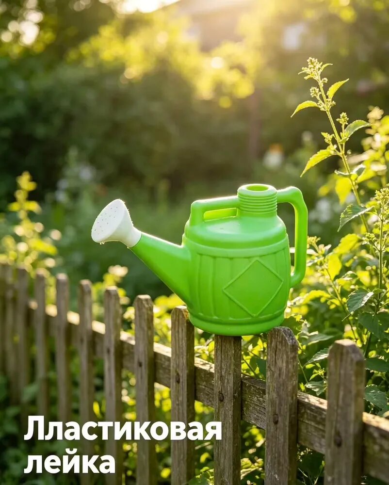 Лейка 7 л 1 шт 7 л 1 шт для полива растений для сада и огорода для домашнего использования для ухода за цветами для удобного полива