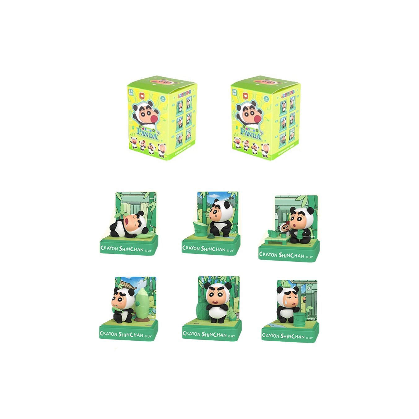 LIANYUDONGMAN Синносукэ Нохара Карандаш SHIN Chan Panda Collection Сценарий Слепые коробки