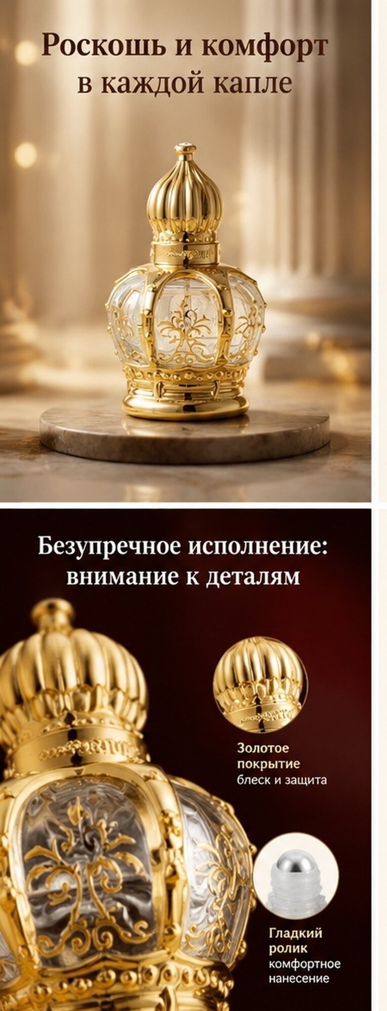 2 Шт Элегантные Пустые Роликовые Бутылочки Для Масел И Святой Воды Для Церкви 6 30X3 50X3 50Cm