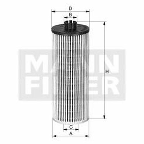 Фильтр масляный MANN-FILTER hu6009z