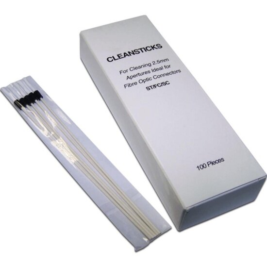 Чистящие палочки Lanmaster для оптических разъемов 2.5 мм, 100 шт. (LAN-FT-CL/ST2)