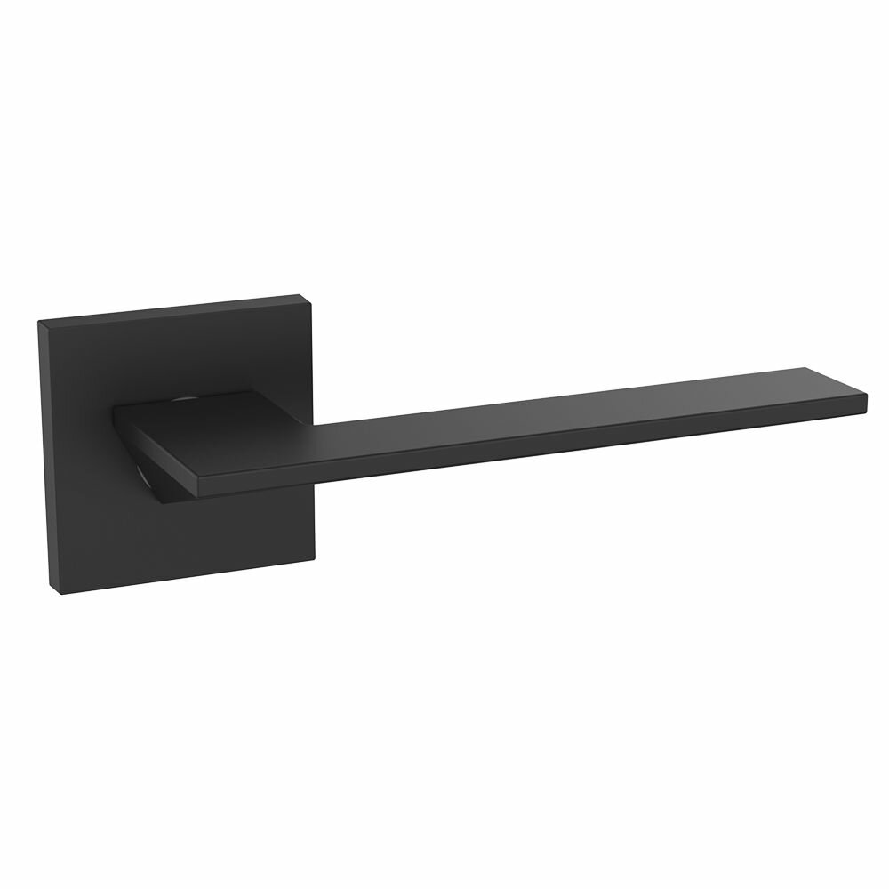 Ручка раздельная Ajax (Аякс) UNITY JS BL-24 черный матовый / Ручки для межкомнатных дверей